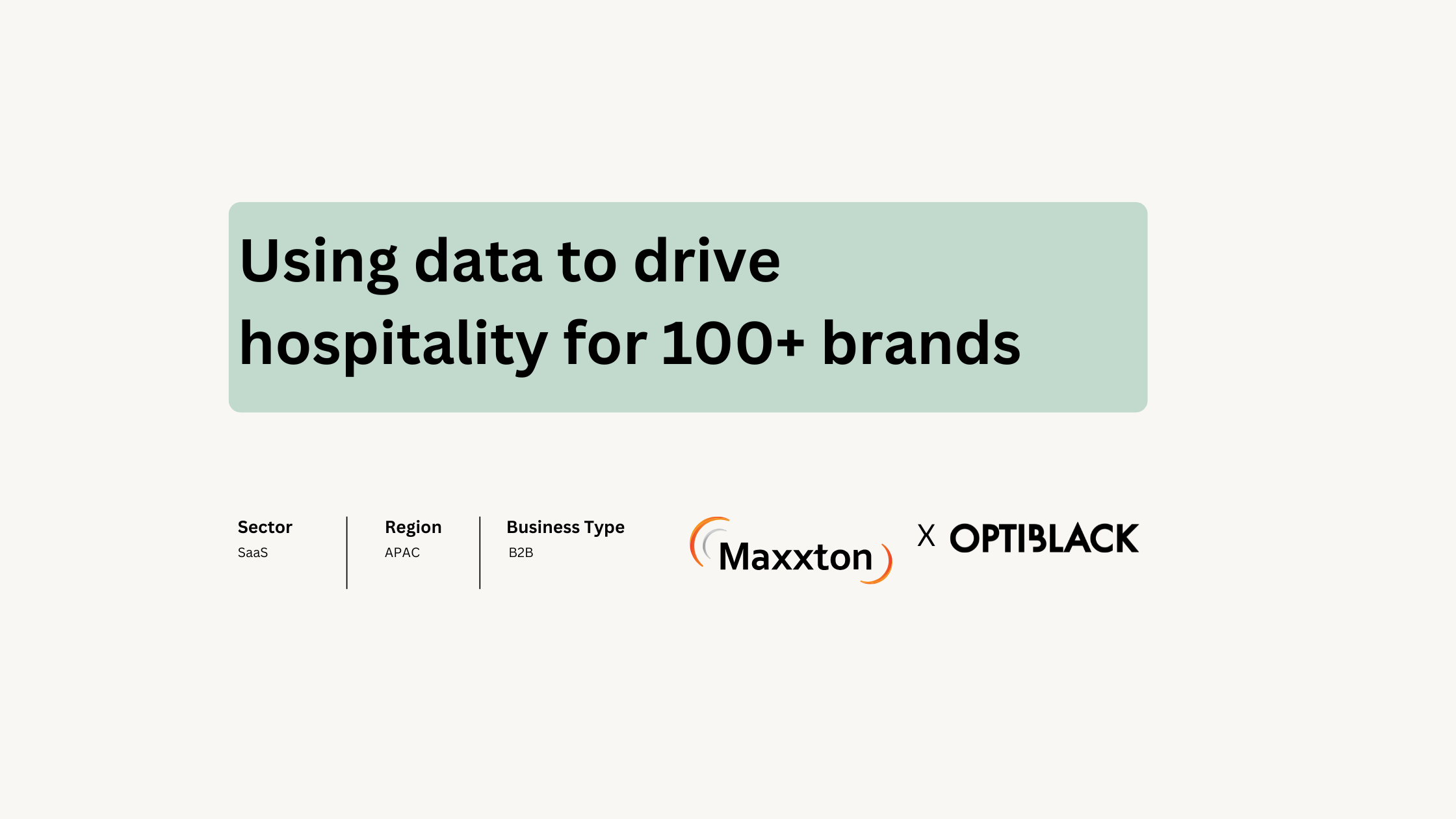 Maxxton using data to drive hospitality for 100+ brands