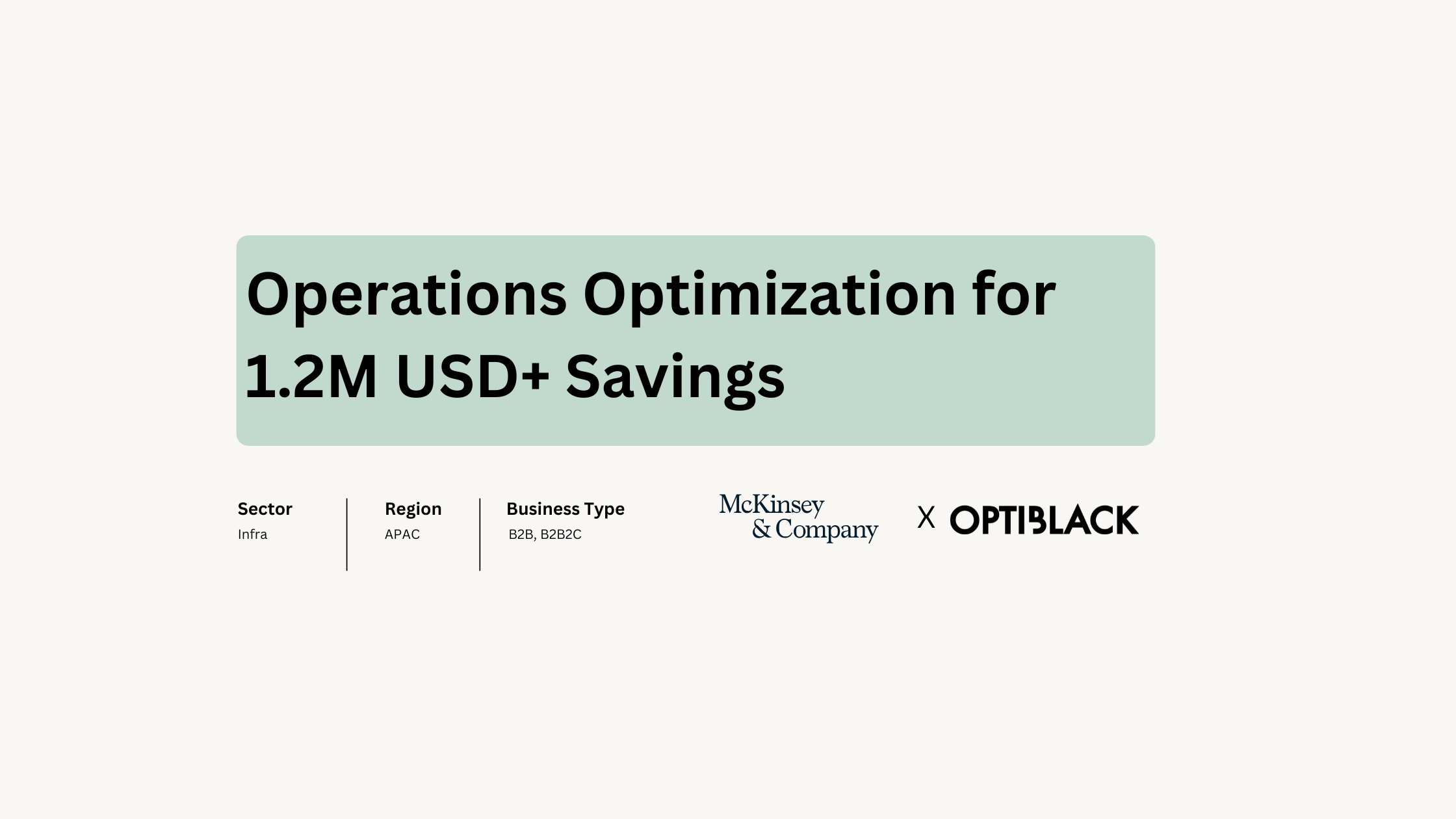 Saving 10 Crs INR (1.2 Million USD) in Infrastructure Project