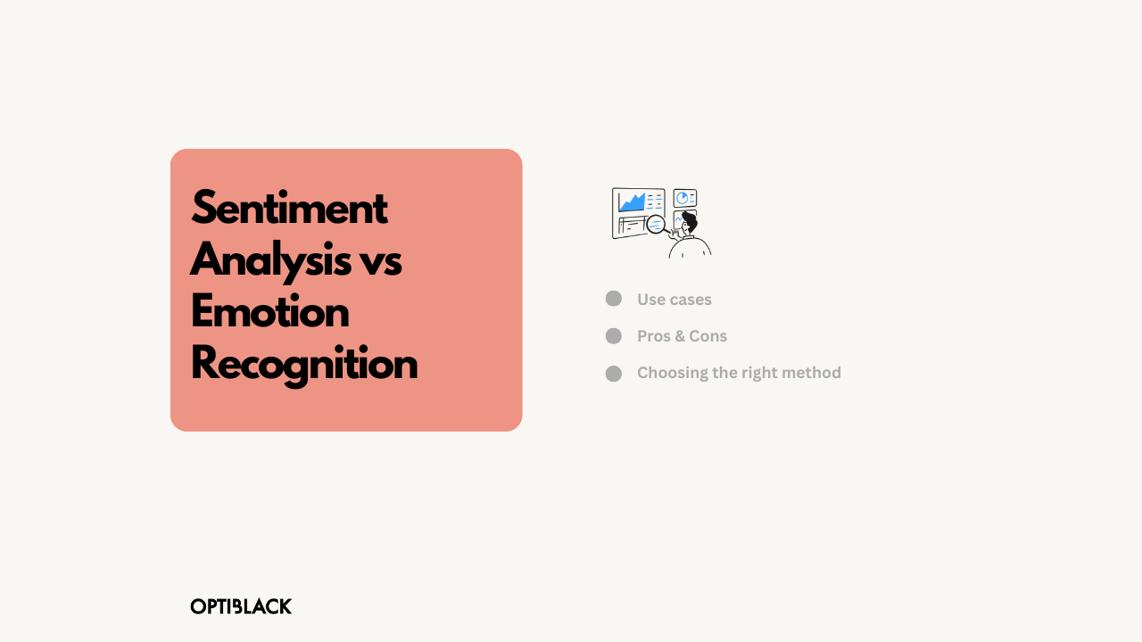 Sentiment Analysis vs Emotion Recognition