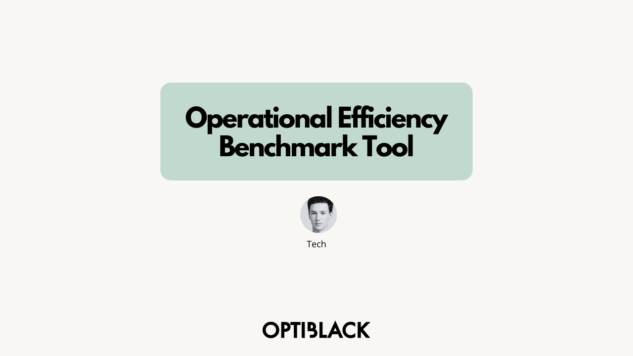 Operational Efficiency Benchmark Tool